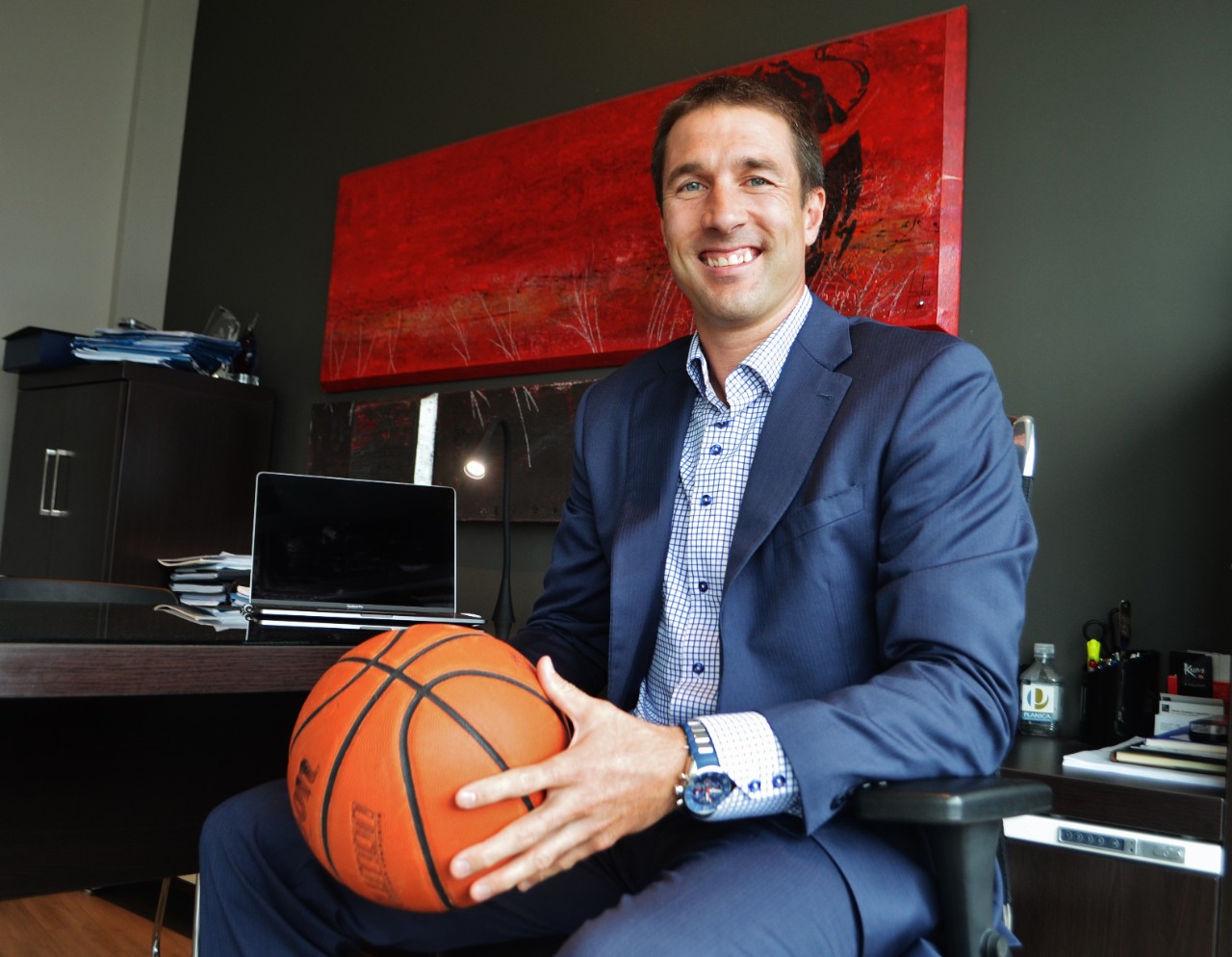 Charles Fortier a le basketball et l'entrepreneuriat dans le sang ...